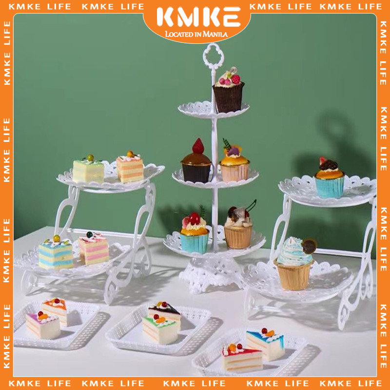 Two/Three Layer Fruit Dessert Dessert Display Stand Birthday Party ...