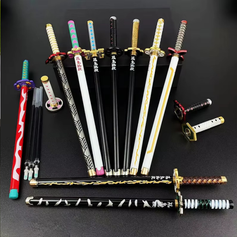 Demon Slayer Giyu Tomioka Nichirin Sword Tokitou Muichirou Gel Pen ...