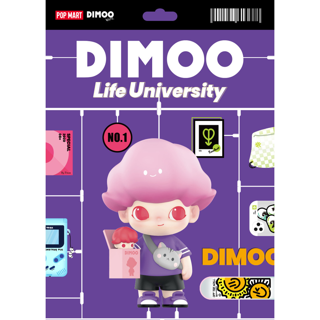 DIMOO Life University Series Gift For Girlfriend | Shopee Philippines