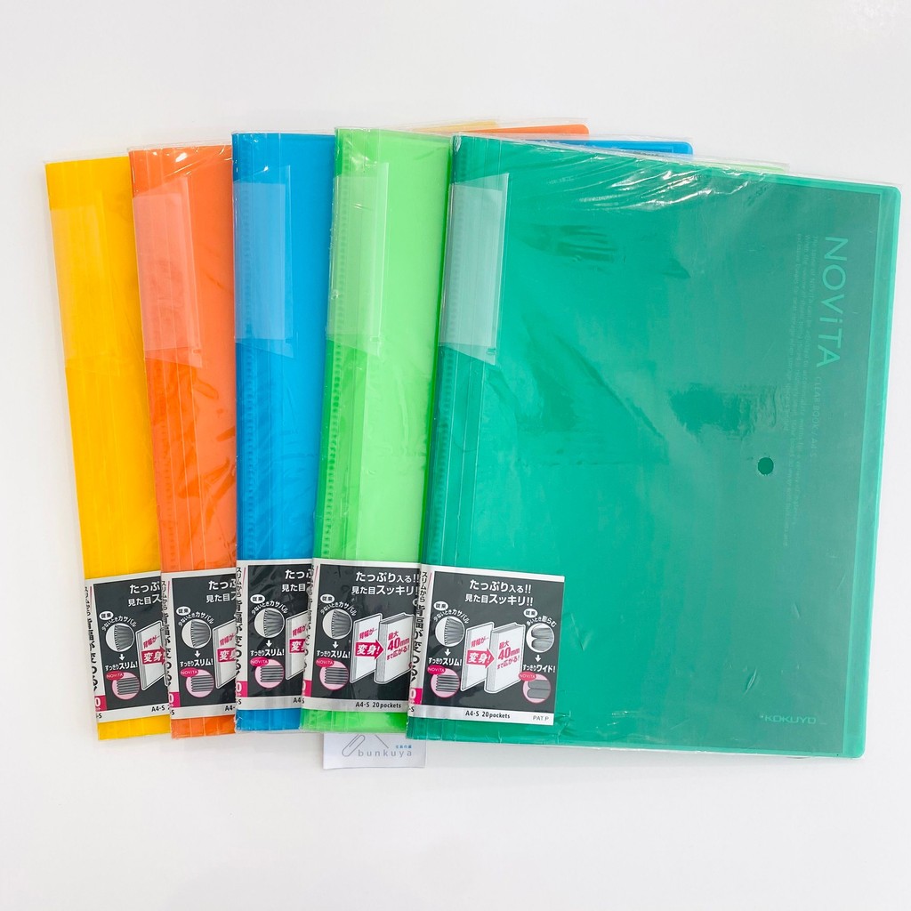 KOKUYO Novita RA-N20 Clear Book A4 | Shopee Philippines