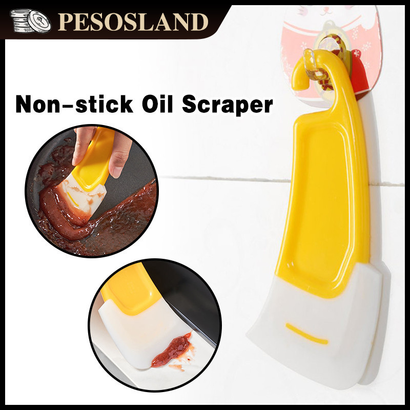Silicone Dishes Cleaner Tools Scraper Non-stick Oil Scraper Oil Dirt ...