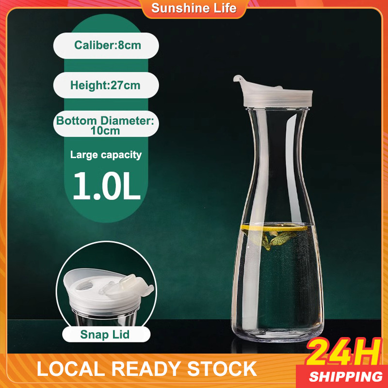 1L Acrylic tie pot hotel juice pot PC high temperature commercial ...