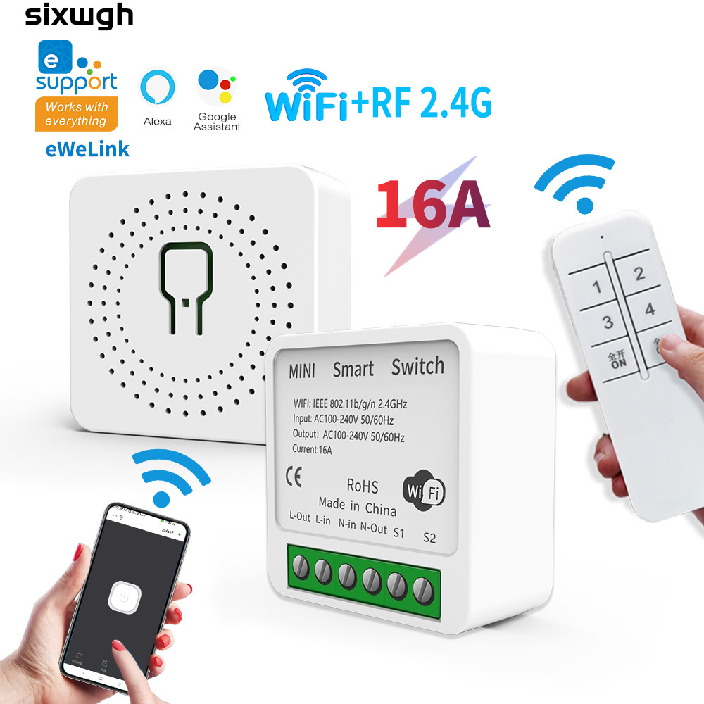 WiFi Smart switch wireless switch wifi switch support eWeLink APP works ...