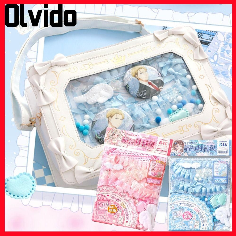 OLVIDO Itabag Material Kit, Cartoon DIY Bag Filling Decorations, Hot ...