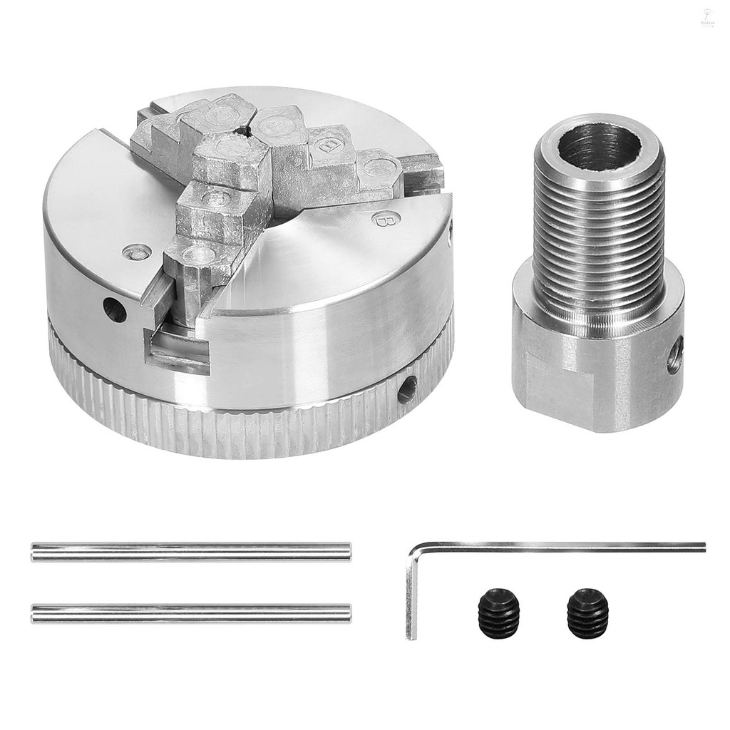 FLP Lathe Chuck 3 Jaws/4 Jaws Manual Self-Centering Mounting Bolt for ...