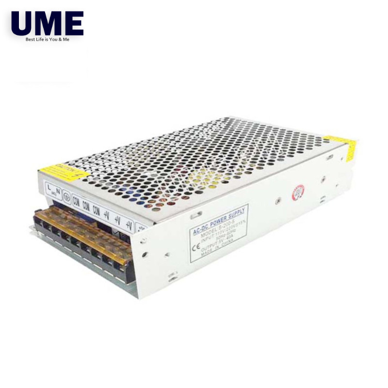 DC 5V 40A CCTV LED Centralize Power Supply Adapter Universal Power ...