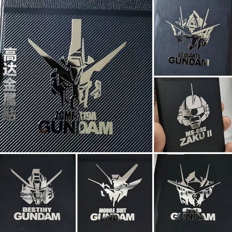 Mobile Suit Gundam Metal Sticker Gundam Co-Branded Mobile Phone Anime ...