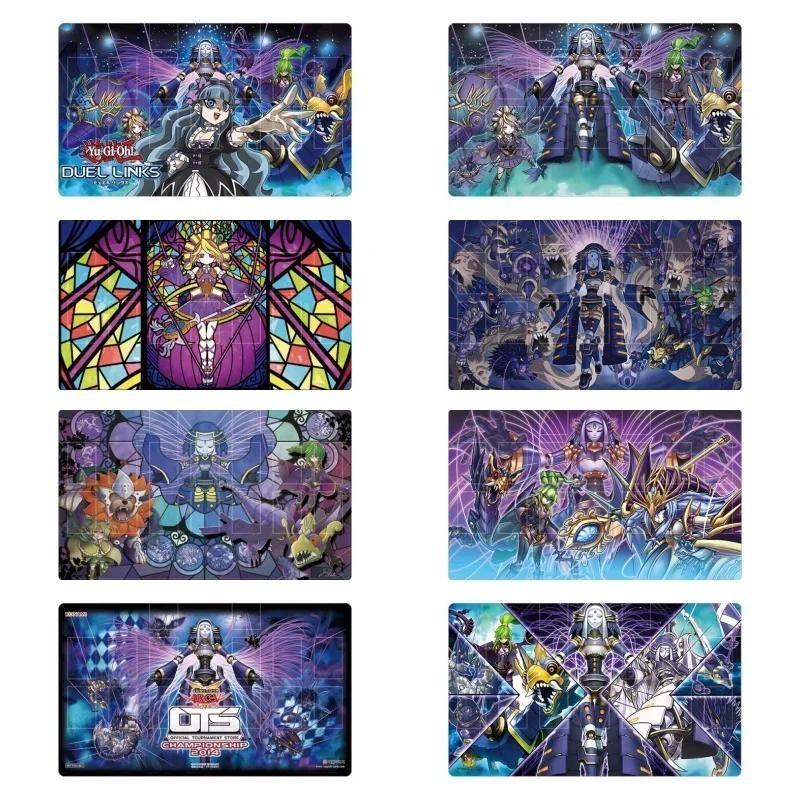 Yu Gi Oh El Shaddoll Construct Self Made Rubber Collection Card Dueling ...