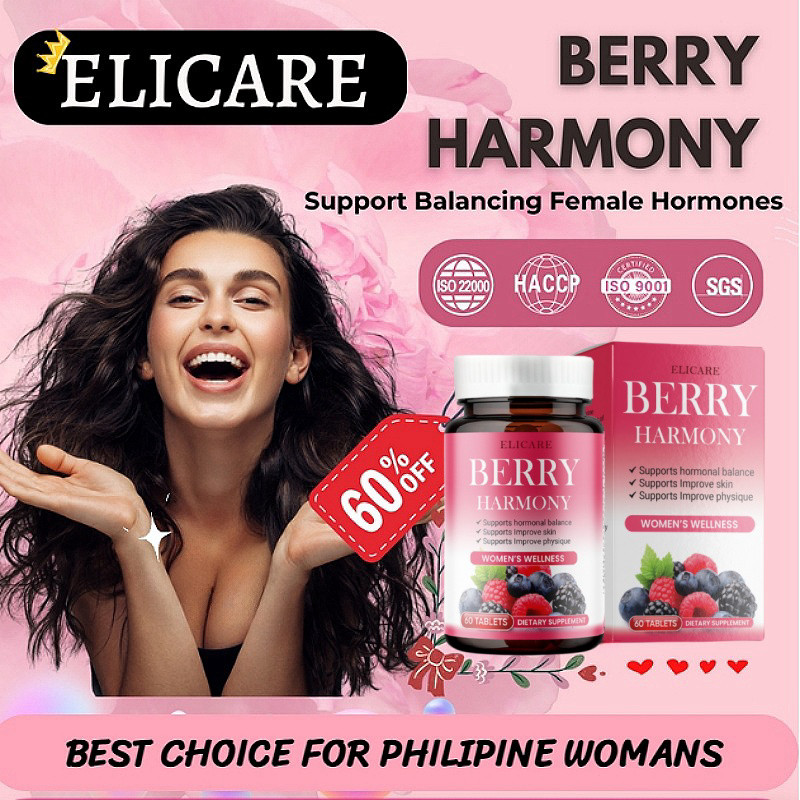 ELICARE BERRY HARMONY SUPPLEMENT FOR HORMONAL BALANCE slim whitening ...