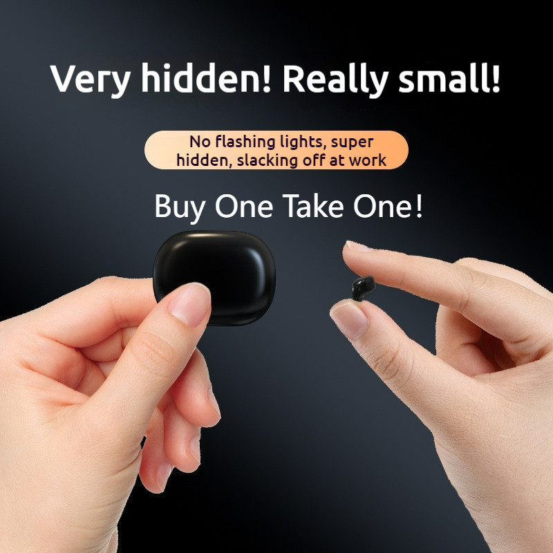 Mini Wireless Bluetooth Headset In Ear Super Small Half In-Ear ...