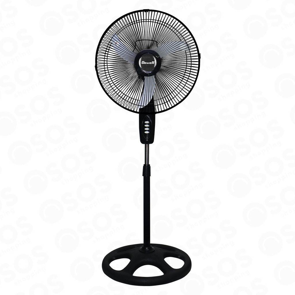 DOWELL 18 inches Stand Fan / Electric Fan with 3 Speed Powerful Motor ...
