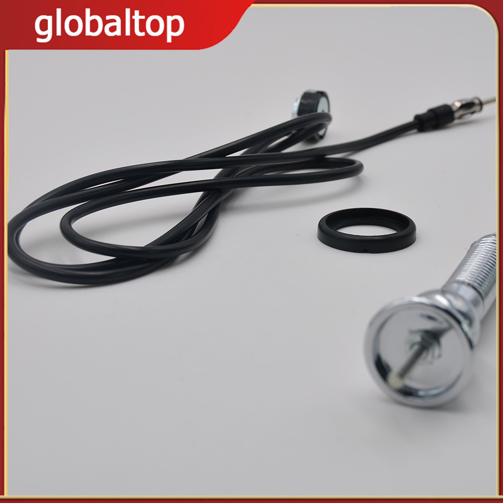 Universal Retractable Car Radio Antenna FM/AM Aerials Roof Amplifier ...