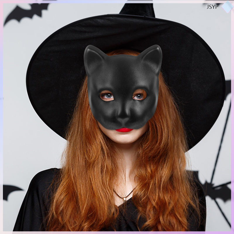 Cosplay Mask Animal Masquerade Face Cover Half Panther Mask Novel ...