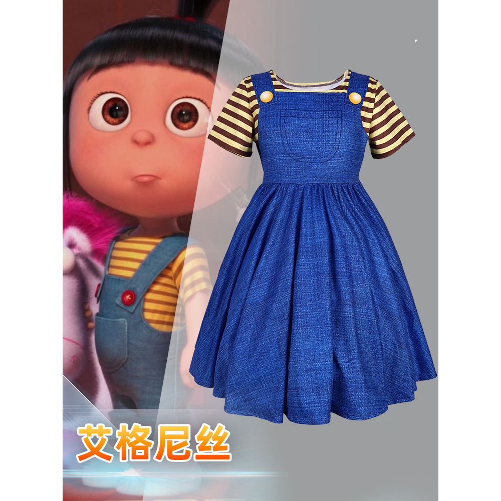 Role-Playing New SkirtcosplayDespicable Me Costume Movie Agnes ...
