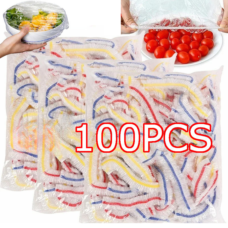 Reusable Elastic Food Covers - Colorful Disposable and Fresh-Keeping ...