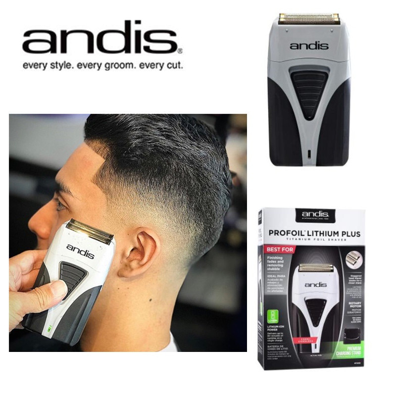 Original Andis ProFoil Lithium Plus Titanium Foil Shaver Barber ...