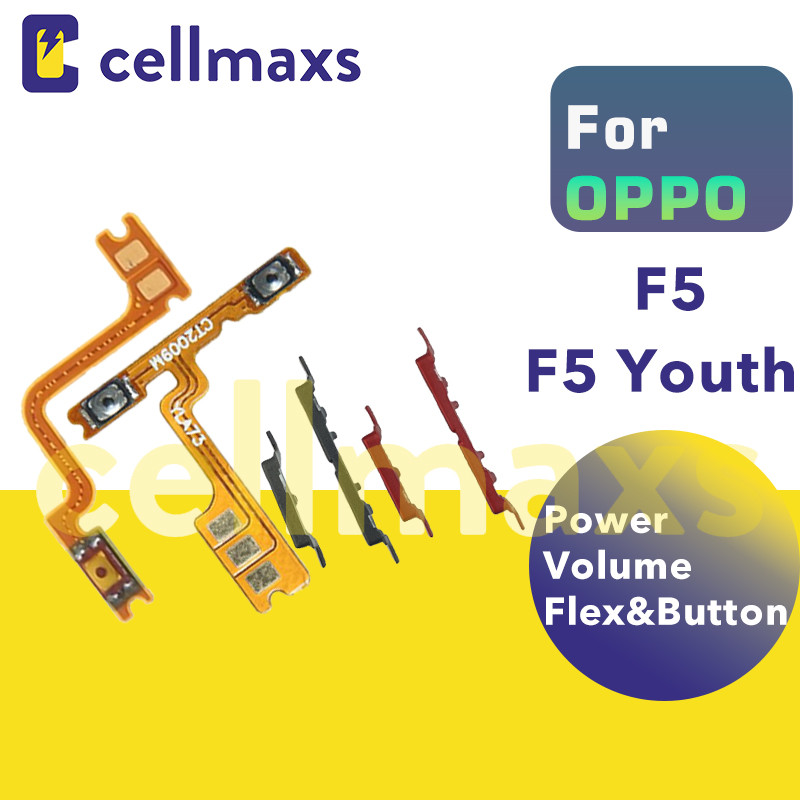 For OPPO F5 Youth Power On Off Volume Flex Button CPH1723 CPH1725 ...