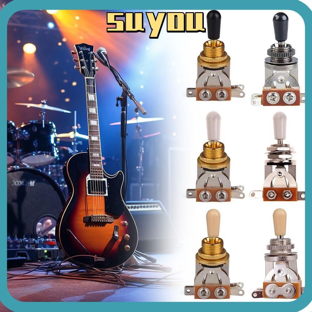 SUYO 3-Way Toggle Switch, with Tip Cap Musical Instruments Parts ...