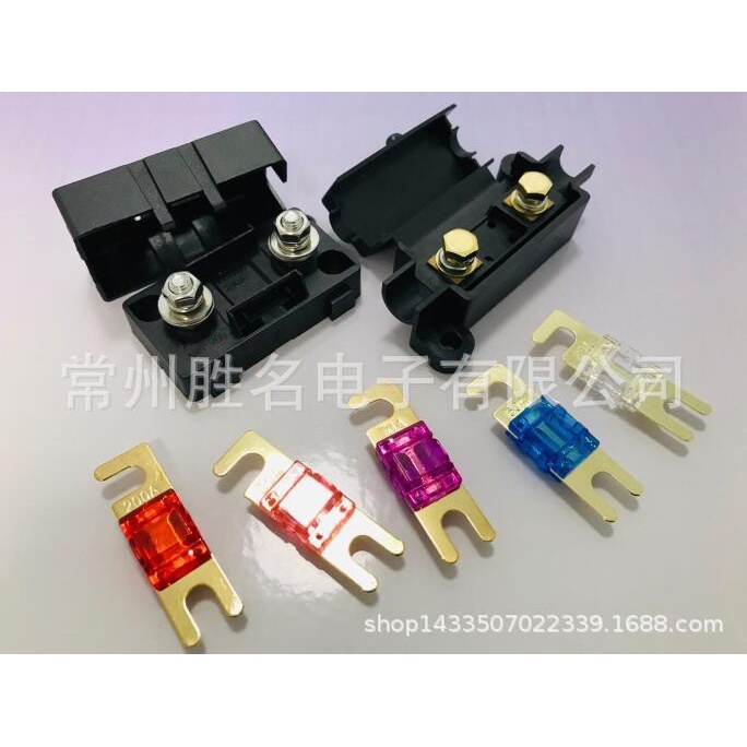 Vehicle Fuse Seat Xiaoping Socket Small Fork Bolt Fuse Black Seat with ...