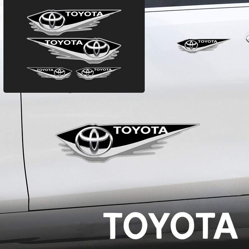 XM 3D car stickers with scratches blocking electric car bumpers ...