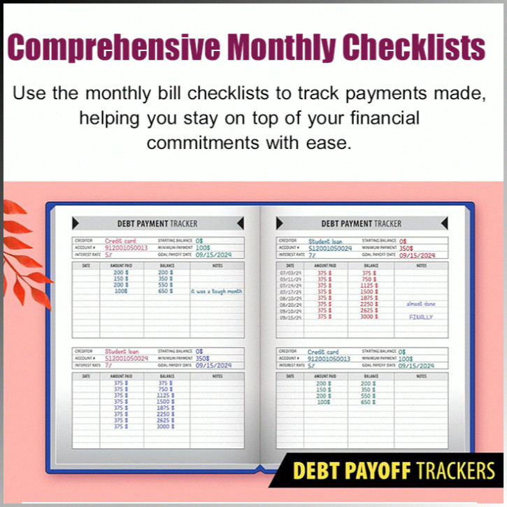 Management Manual Bill Payment Transcript Billing Record Book Recording ...