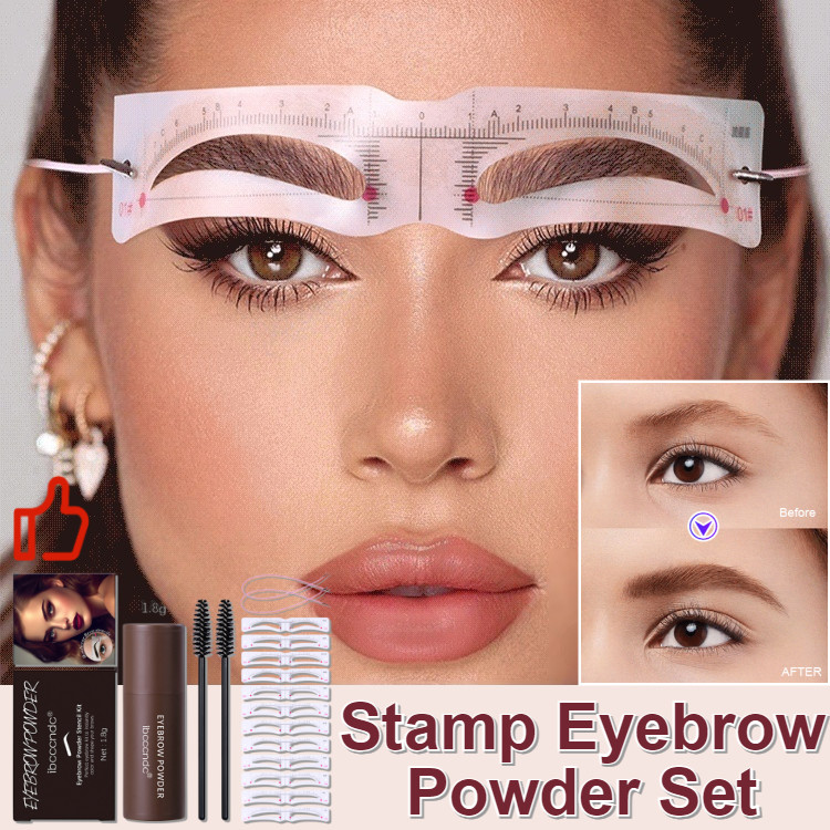 Eyebrow Pencil/Head-mounted Eyebrow Card Template Helper One Step Brow ...