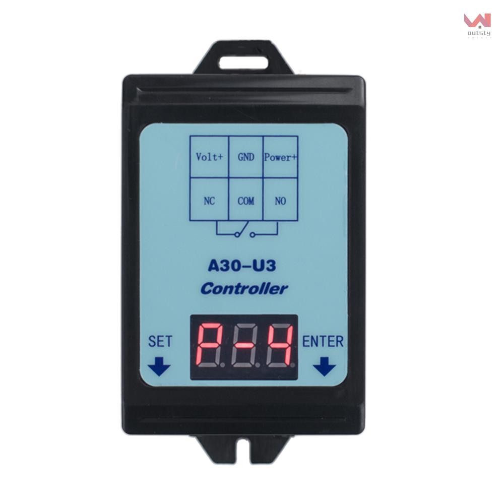 DC 6~80V Voltage Monitoring Relay Time Delay Relay Charging Discharge ...