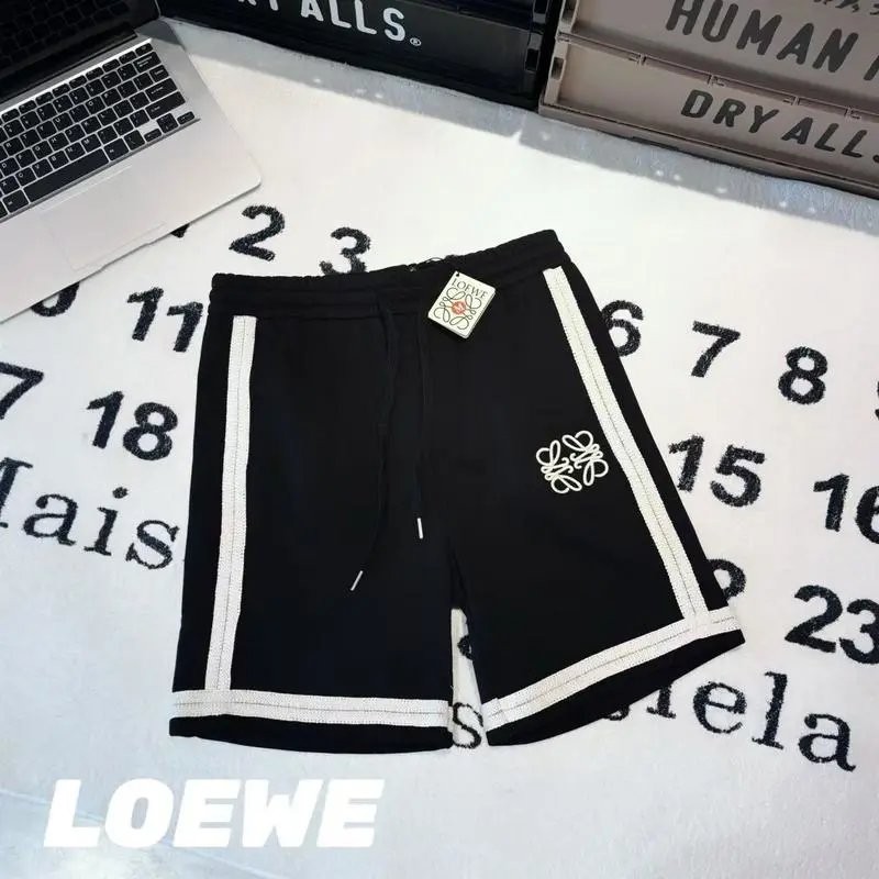 151 -LOEWE Loewe Embroidered Patchwork Color-Woven Ribbon Shorts Same ...