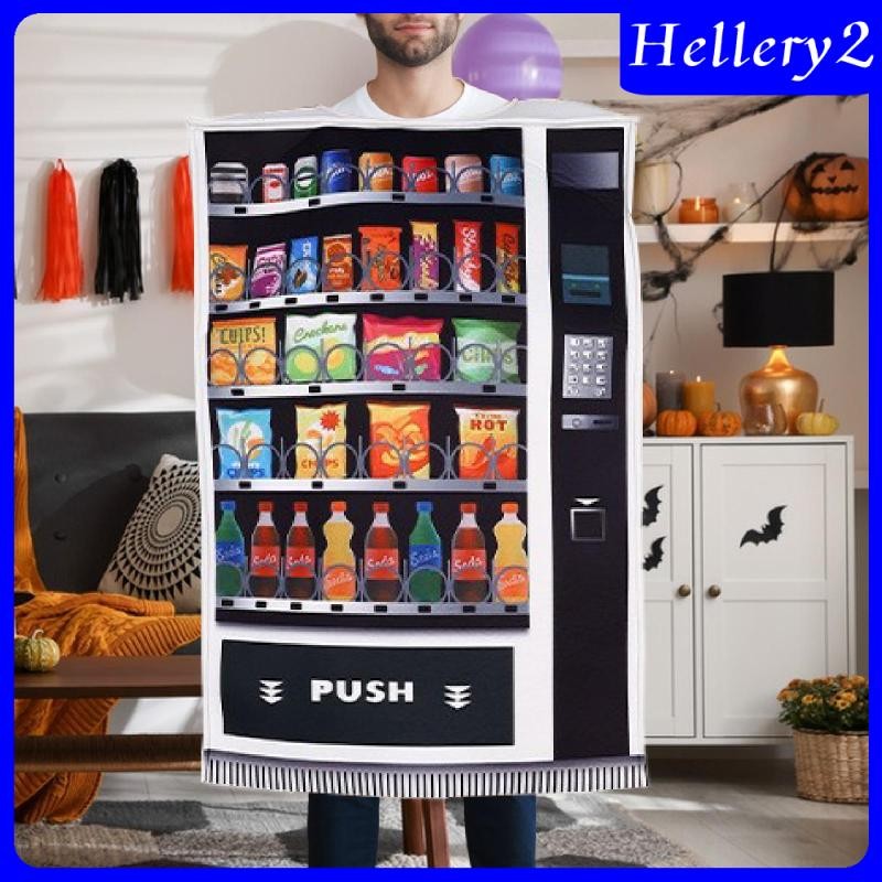 [Hellery2] Vending Machine Costume Halloween Gift Prop for Role Play ...