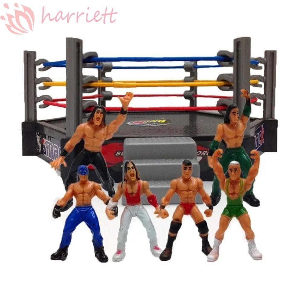 HUNIU Wrestling Toys, Fighting Station Wrestler Athlete Wrestling ...