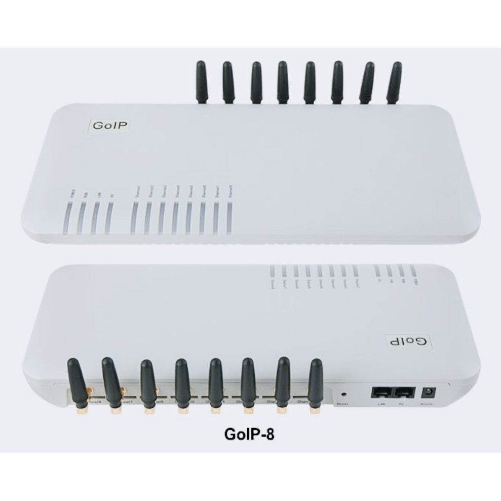 GoIP 8 ports gsm gateway/voip sip gateway/IP GSM Gateway/ GoIP8 VoIP GSM Gateway support SIP/H ...