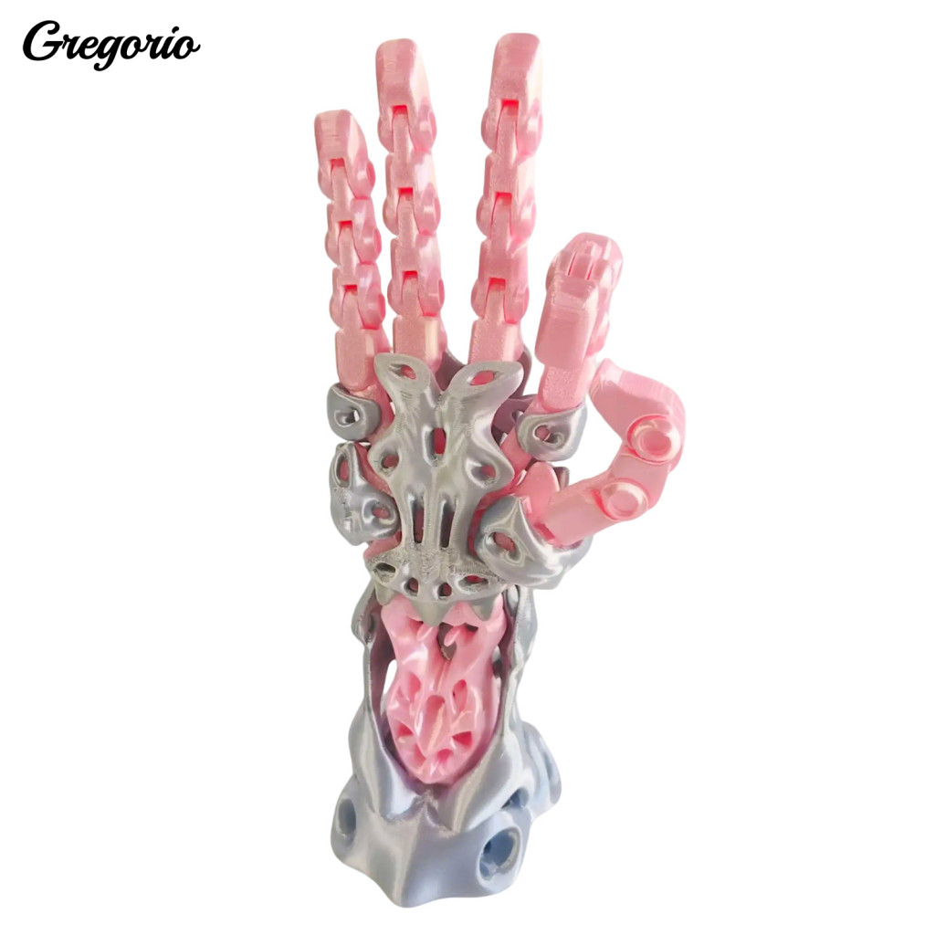 Artistic Bionic Arm Robotic Arm Model Articulated Robotic Hand for ...