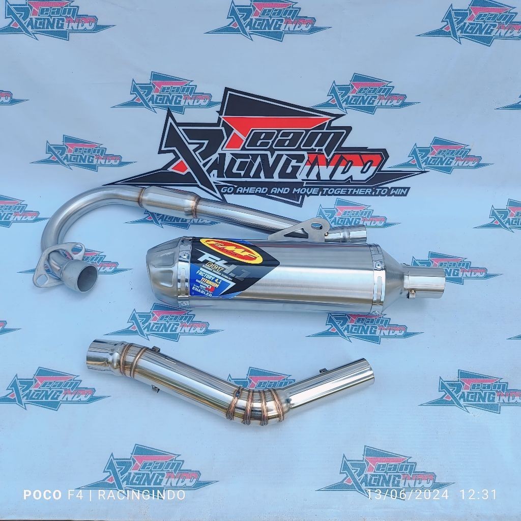 NORIFUMI/OVER JAPAN/FMF F4 38 MM PIPE CANISTER 1 SET FOR XR150 XR200 XR 150/200 KLX 150 CRF 150 ...