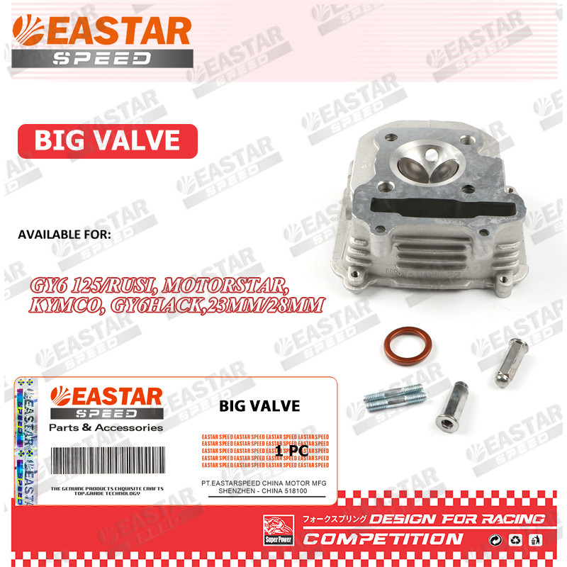 Gy6 125 Big Valve 23mm/28mm Scooter Rusi, Motorstar, Kymco, Gy6hack May ...