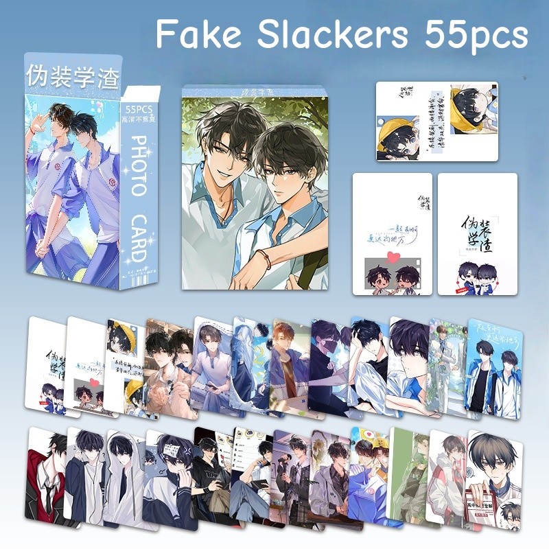 54-55pcs Manhwa Anime A Certain Someone Lomo Cards Country Humans Fake ...