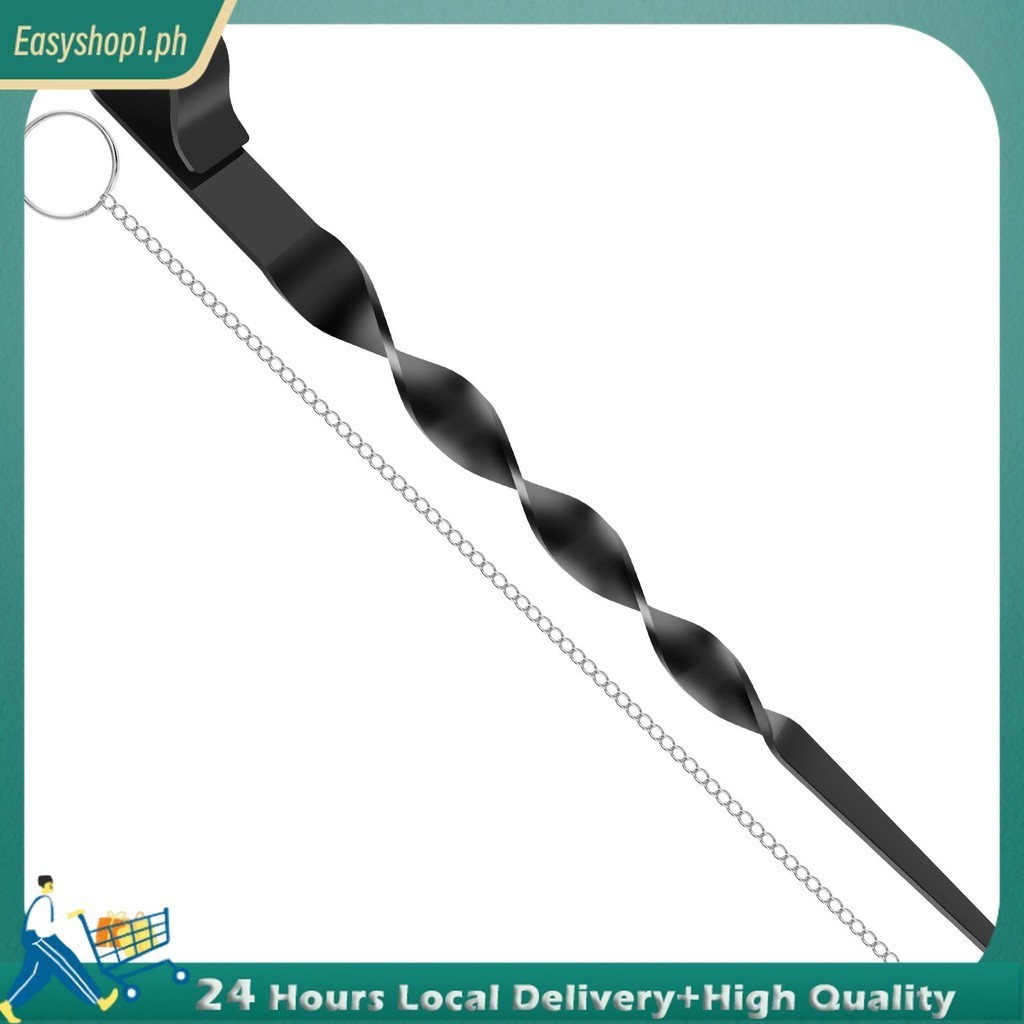 Rain Chain Anchor Heavy Duty Rain Chain Anchoring Stake Black Powder ...