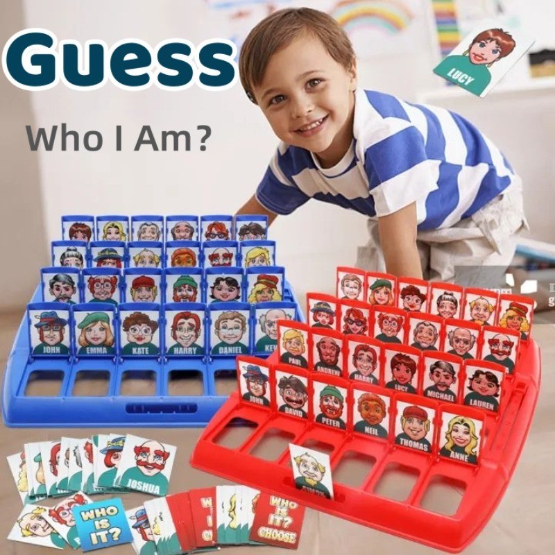 Guess Who I Am Desktop Games Funny Board Classic Logical Reasoning ...