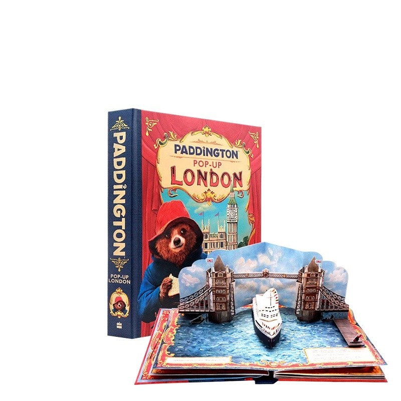 Paddington Bear London pop-up book English Original Picture Book ...