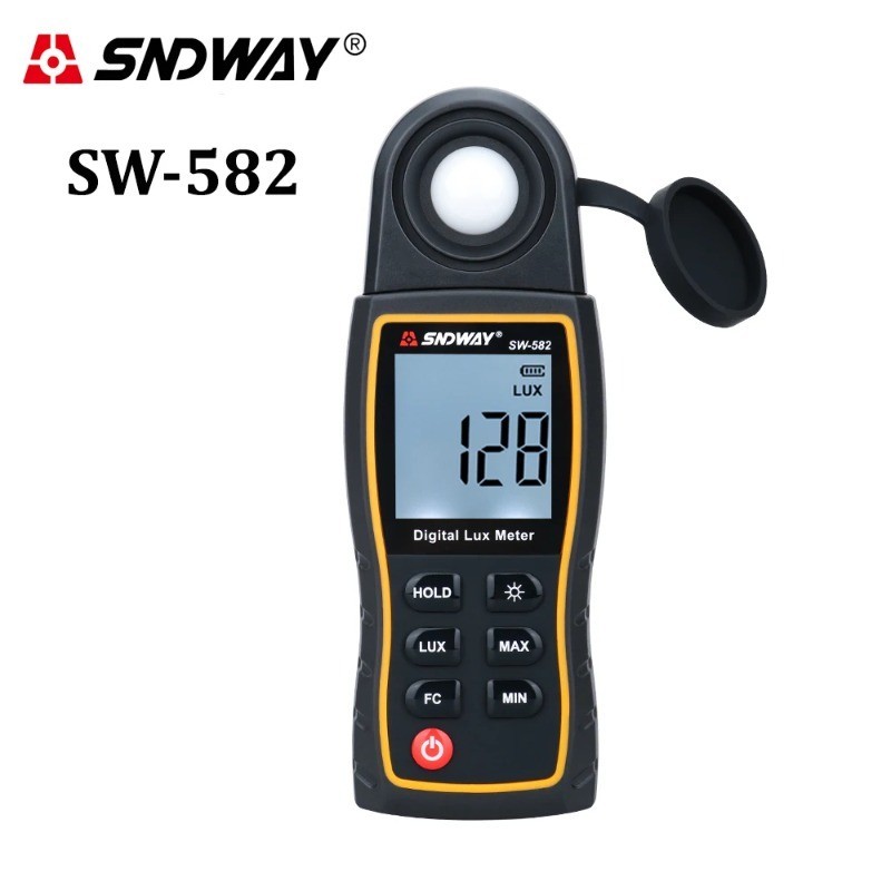 Digital luxmeter Lux / FC meter Light Meter for photography Luminometer ...