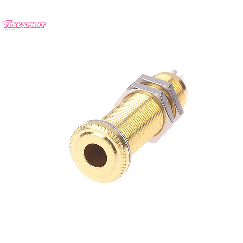 New Electric Guitar Bass 6.35mm Socket Stereo 1/4 Inch Output Jacks ...