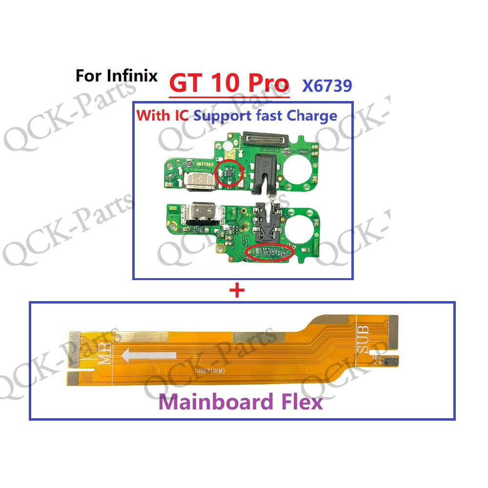 For Infinix GT 10 Pro X6739 (With IC Support Fast Charge) Charger ...