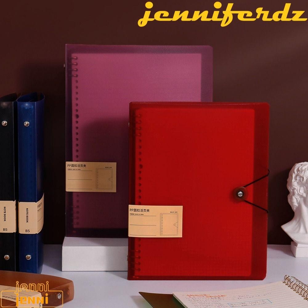 JENNIFERDZ A5/B5/A4 Binder Cover, Inner Cover Notebook Binder Loose ...