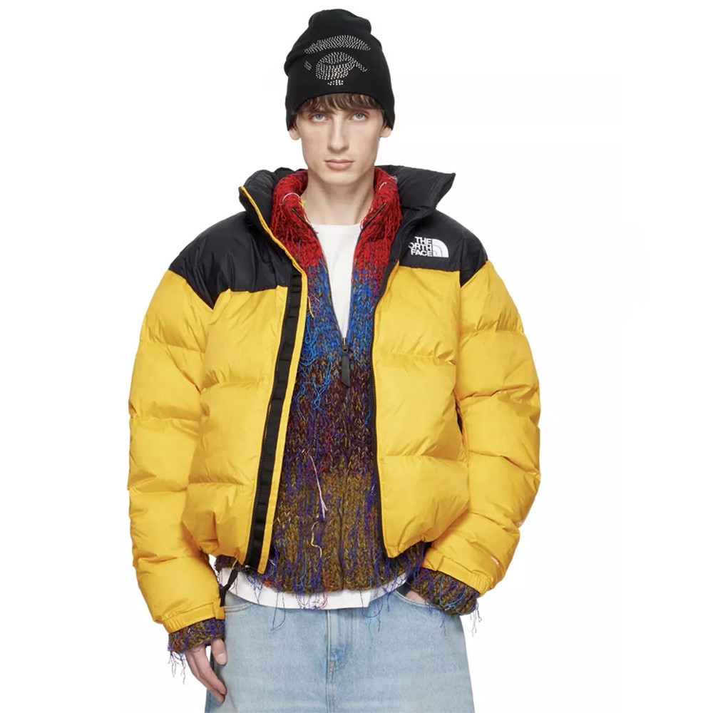 TNF 1996 Retro Nuptse Jacket 700 Nupsi Zip Up Down Yellow | Shopee ...