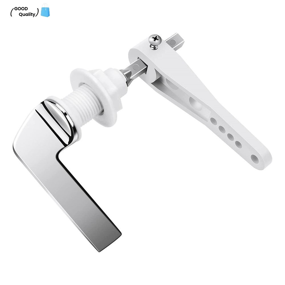 Toilet Flush Handle Replacement Fit Toilet Cistern Handle Chrome Metal ...
