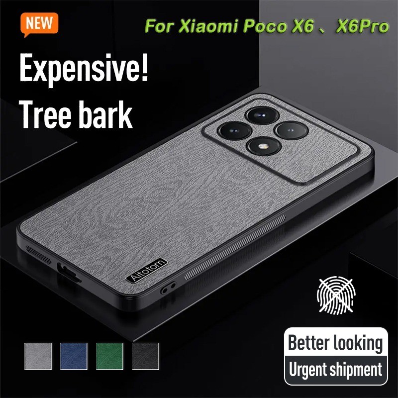 Leather Casing For Xiaomi Poco X6 Pro XiaomiPocoX6Pro PocoX6 X6Pro 5G ...