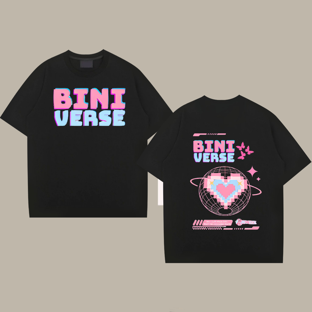 BINI Performance Fan Support T-shirt Fashionable Design Casual Top ...