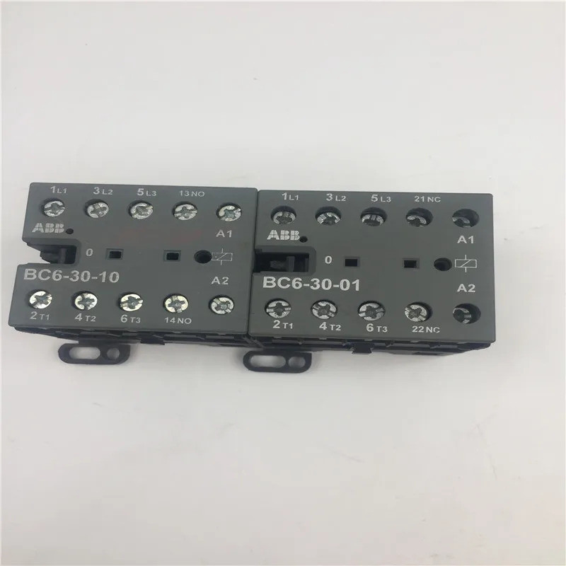 ABB BC6 3-pole mini contactors DC operated BC6-30-10 BC6-30-01 | Shopee ...