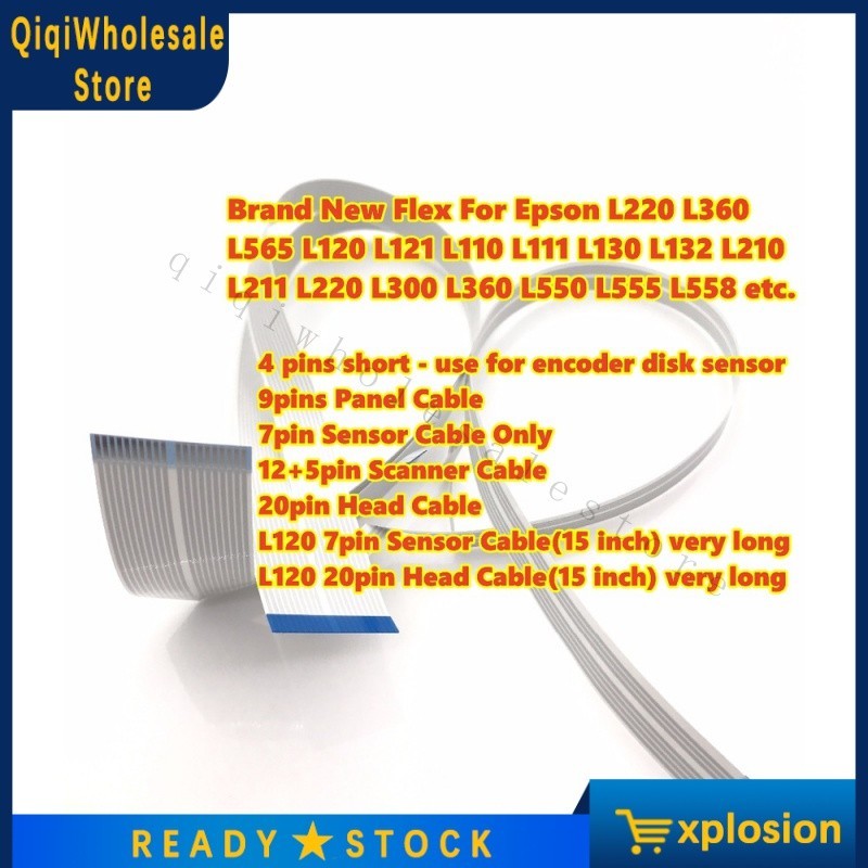 4pin/7pin/9pin/20pin L220 L360 L565 L120 L121 Brand New Printhead Head ...