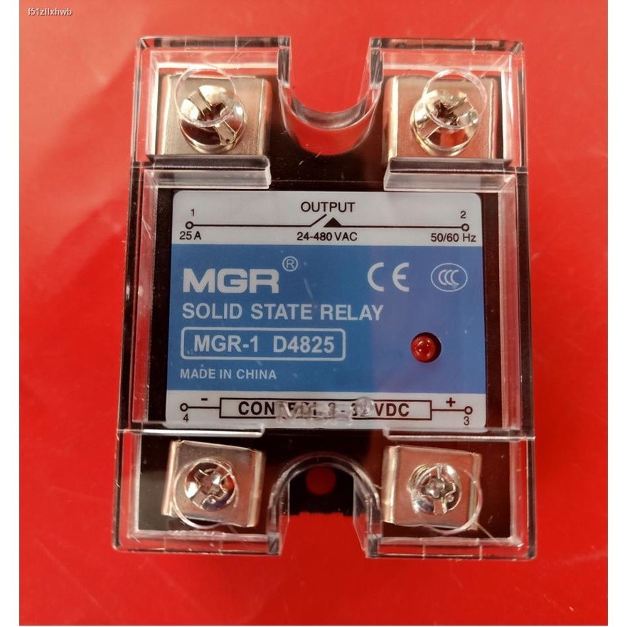 COD/Original SSR Meger MGR-1D4825 single-phase solid state relay 25A ...