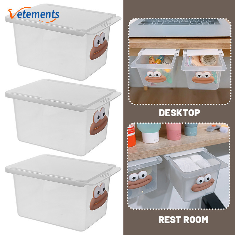 High Quality Durable Plastic Transparent Pull-out Cartoon Storage Cases ...